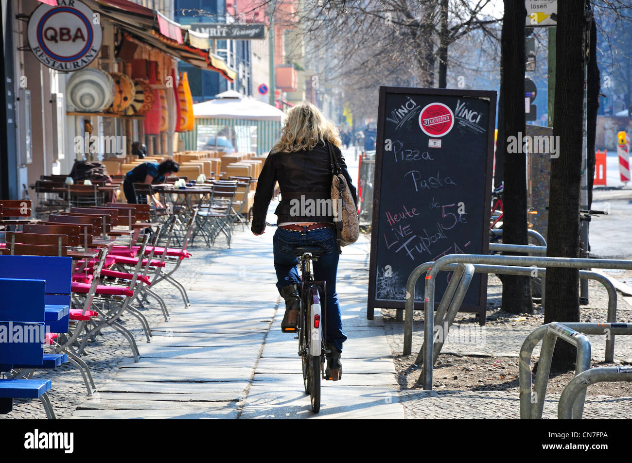 Cycling on pavement hi-res stock photography and images - Alamy