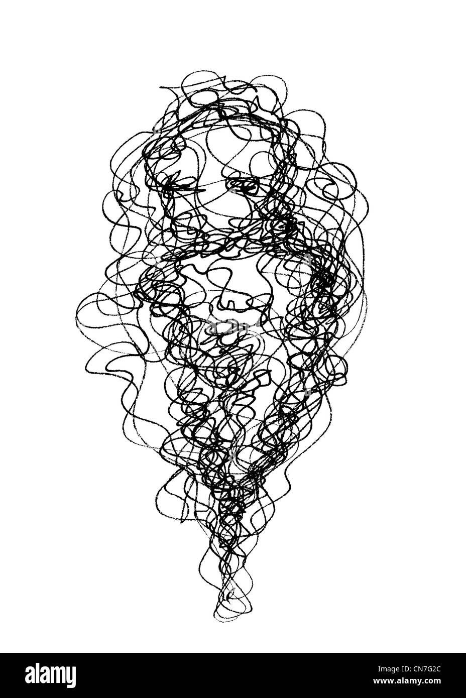 Lonely child trapped in frightening emotions Stock Photo - Alamy