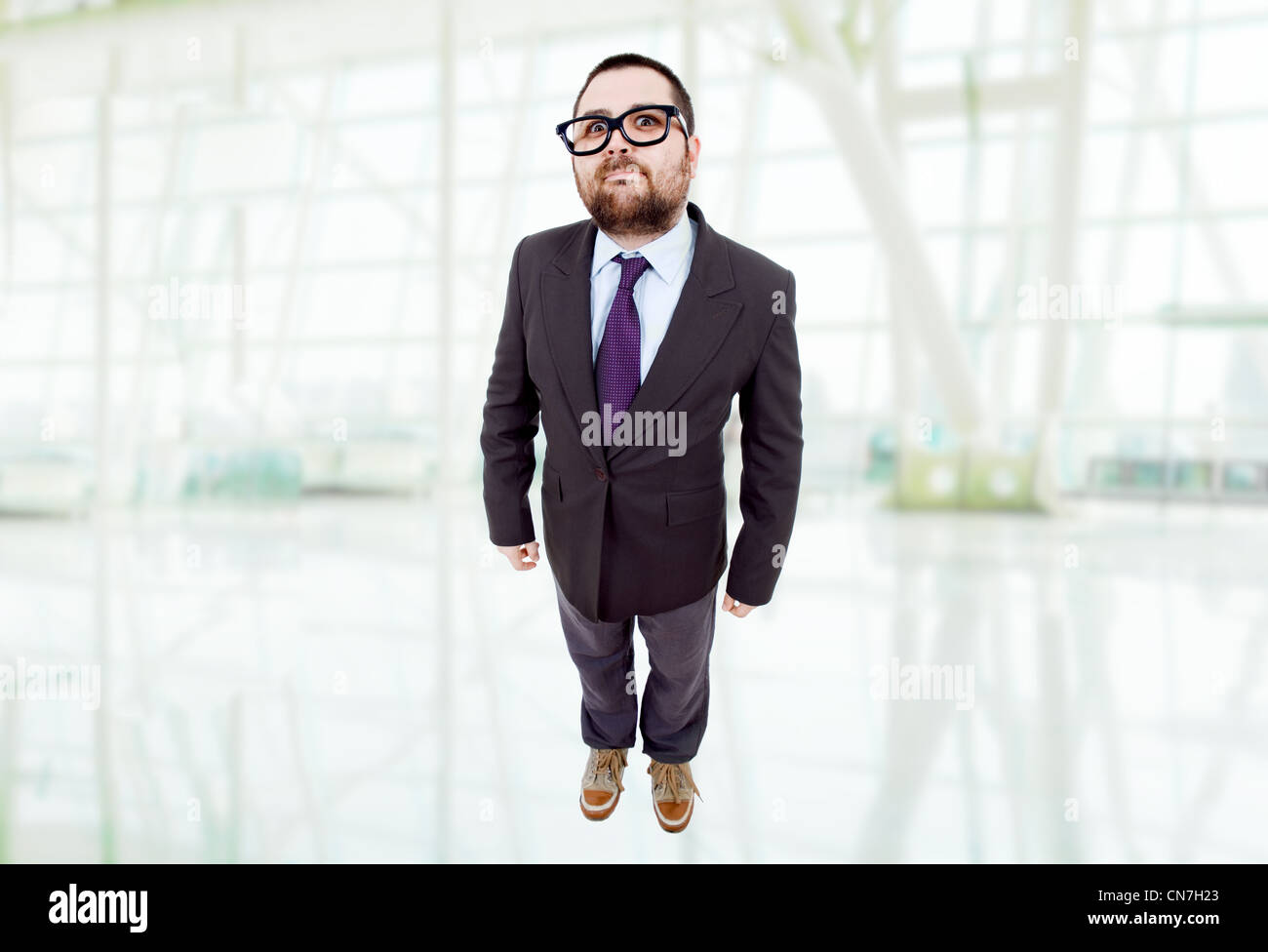 young business man full body at the office Stock Photo - Alamy