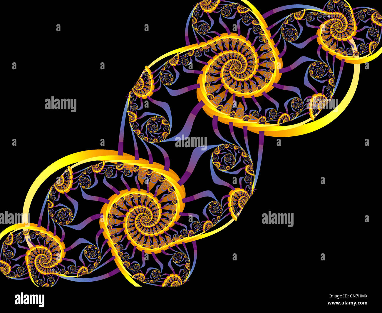 Spiraling art hi-res stock photography and images - Alamy