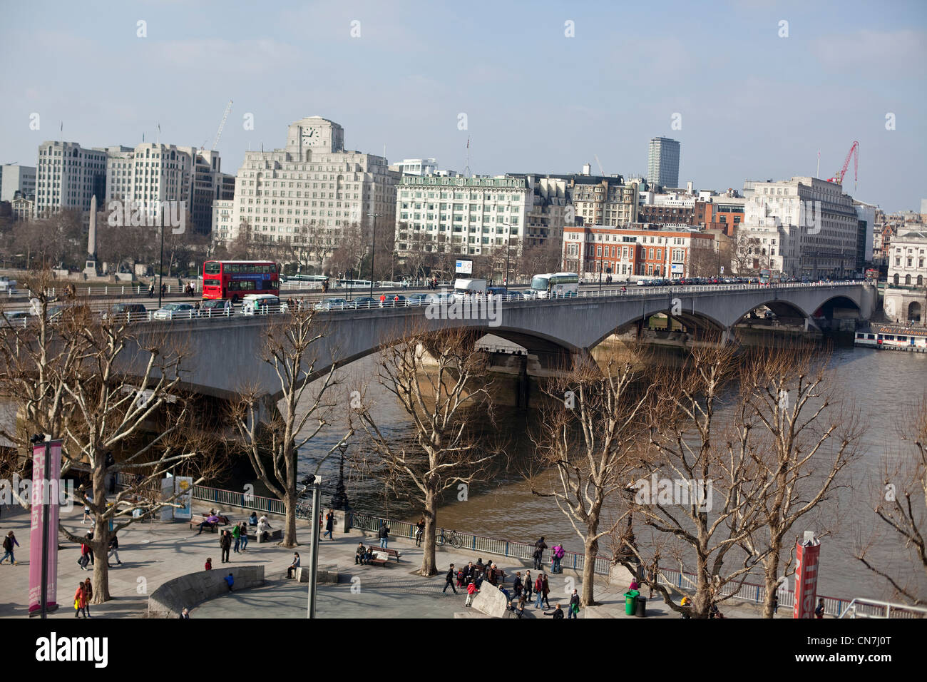 View From Waterloo Bridge London