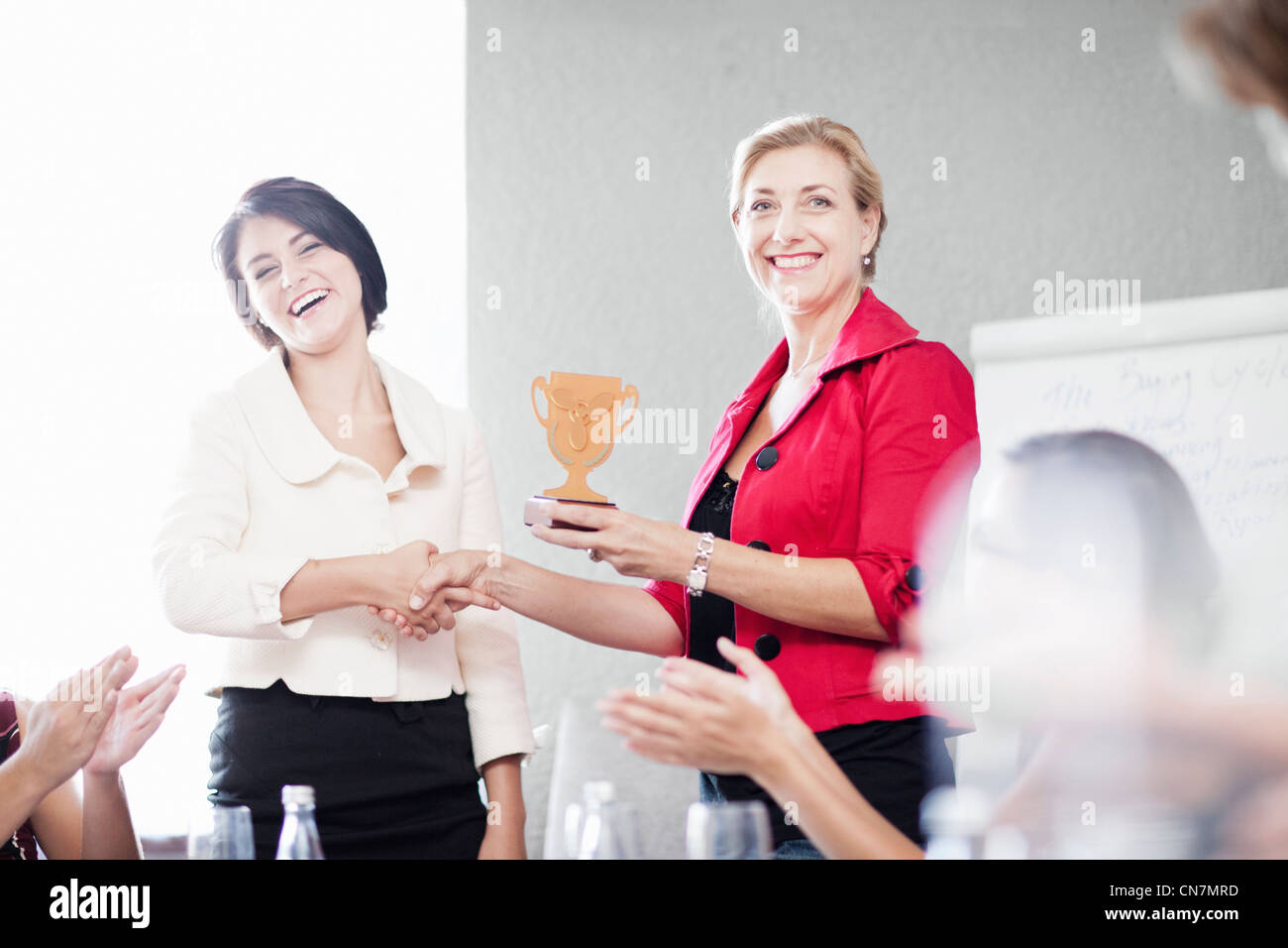 Receiving an award hi-res stock photography and images - Alamy