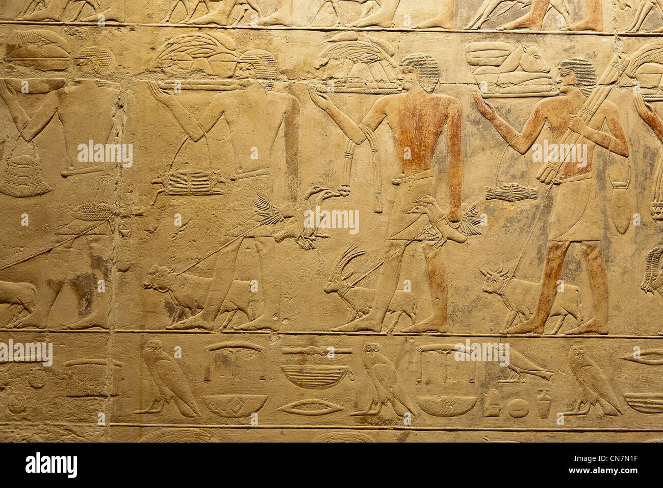 Egypt, Lower Egypt, Saqqara, listed as World Heritage by UNESCO, the ...