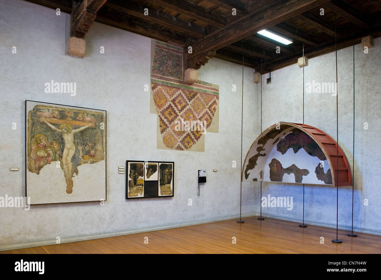 Verona italy castelvecchio interior hi-res stock photography and images ...