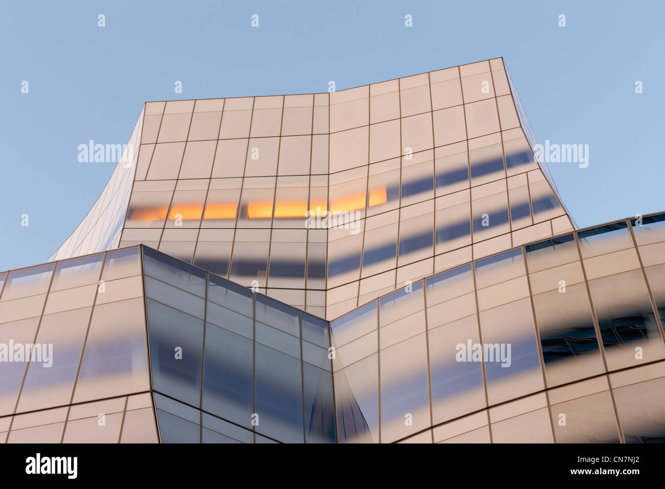 An early morning view of the Frank Gehry designed IAC (InterActiveCorp ...