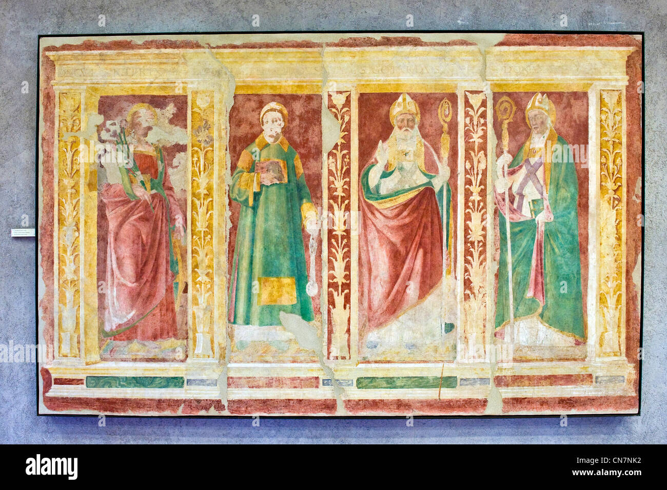 Domenico Morone painting, Castelvecchio museum, Verona, Veneto, Italy ...