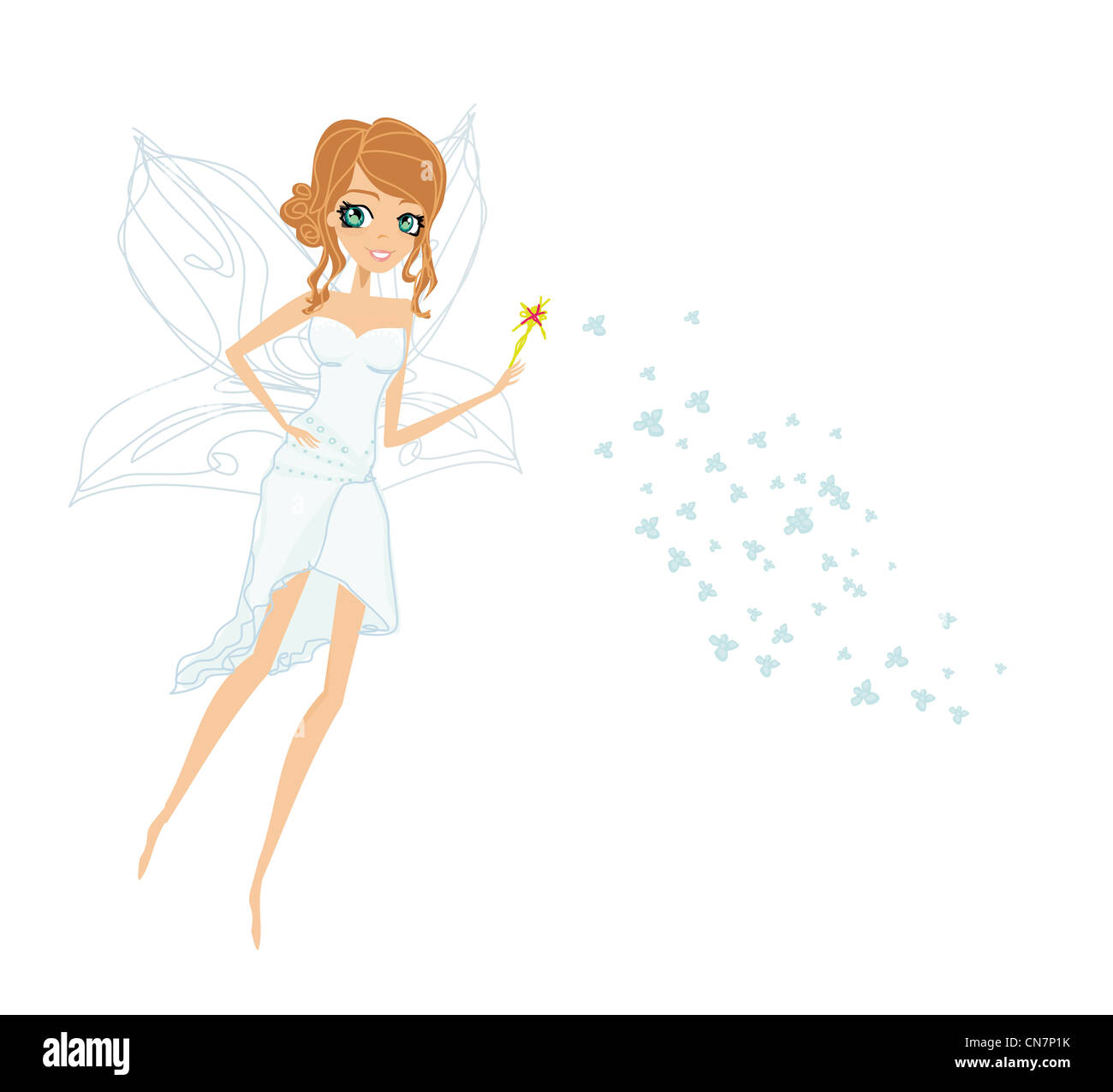 beautiful fairy vector graphic Stock Photo - Alamy