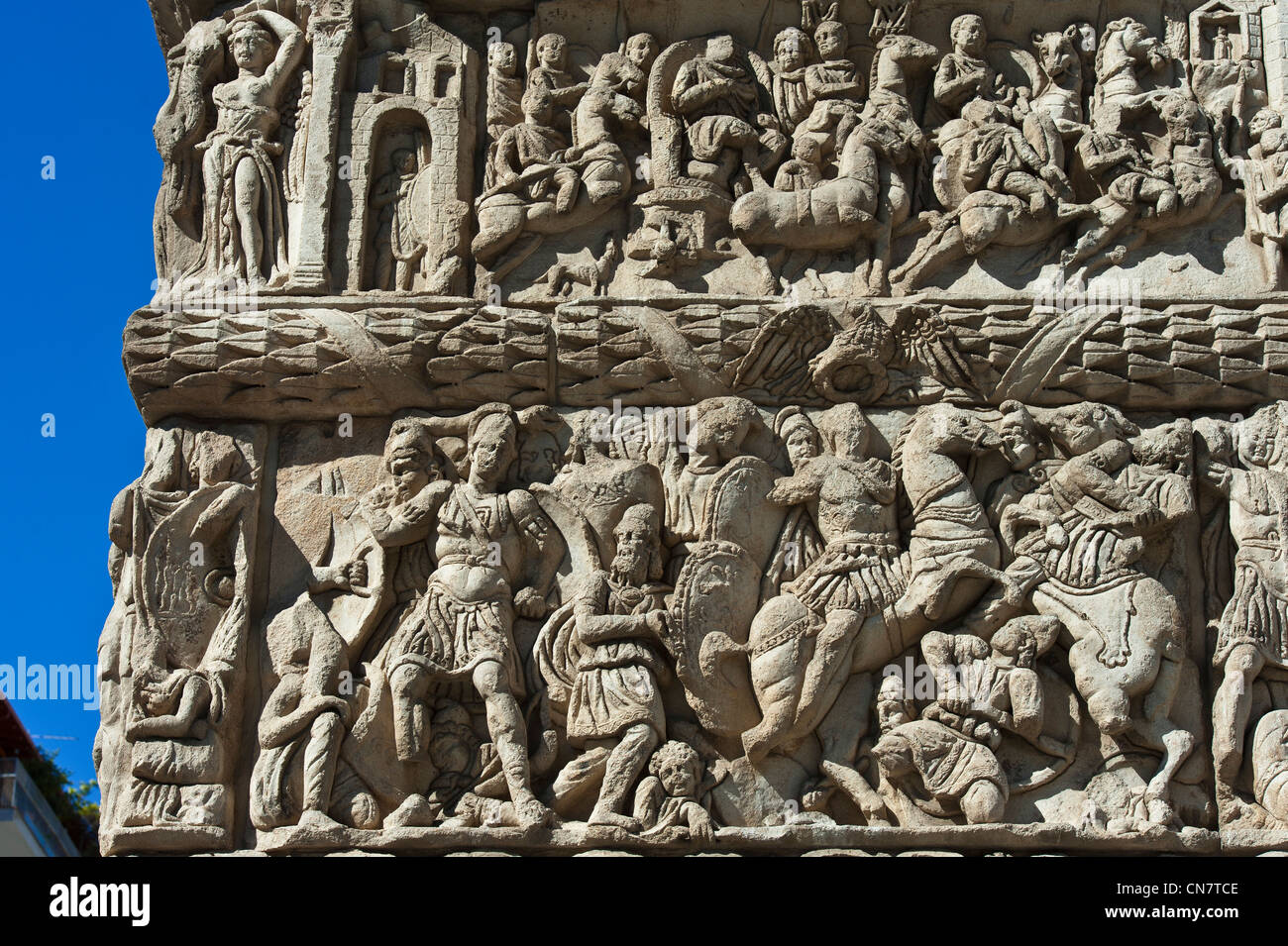 Greece, Macedonia, Thessaloniki, the Arch of Galerius, triumphal arch ...