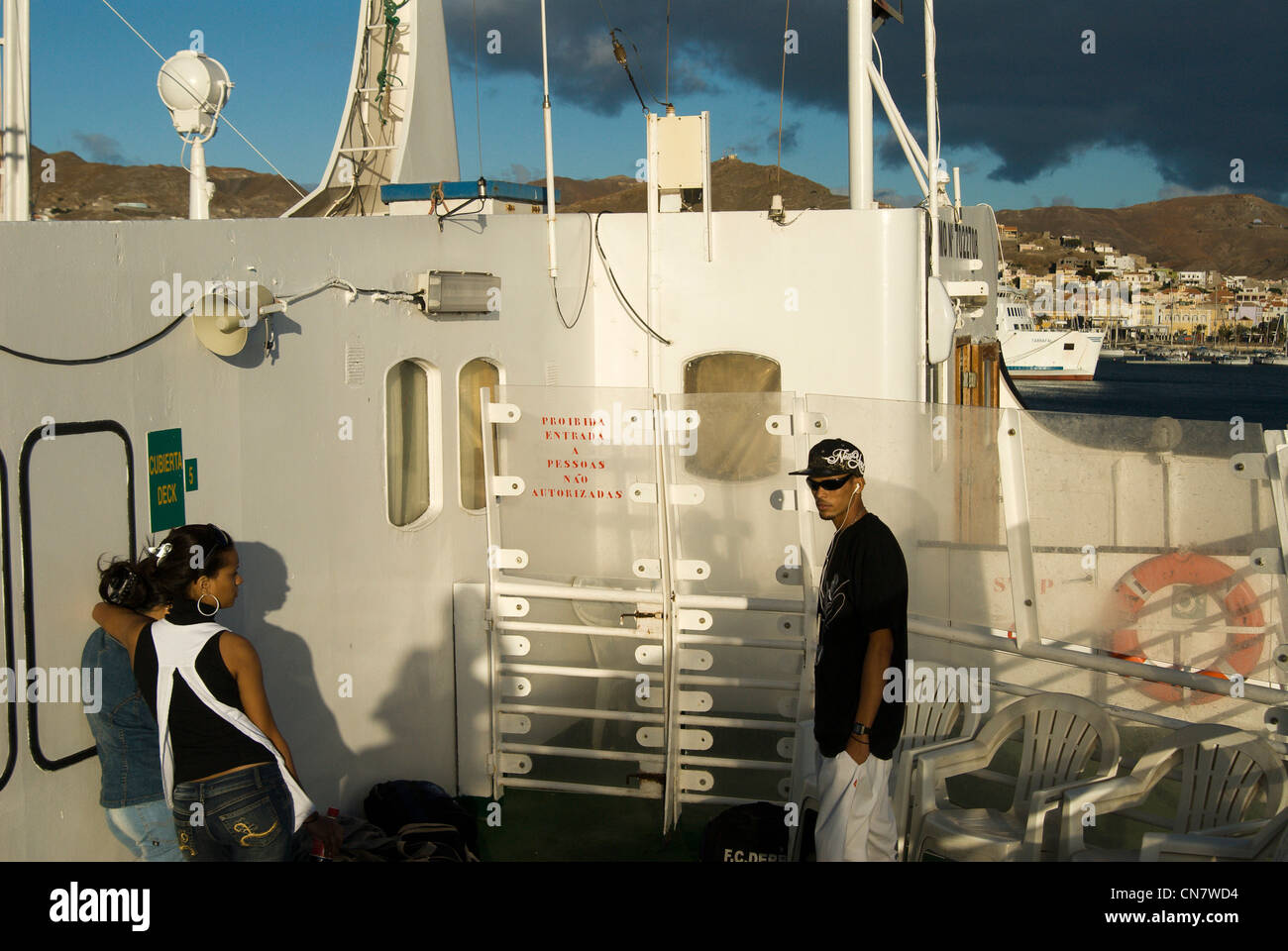 Mindelo harbour hi-res stock photography and images - Alamy