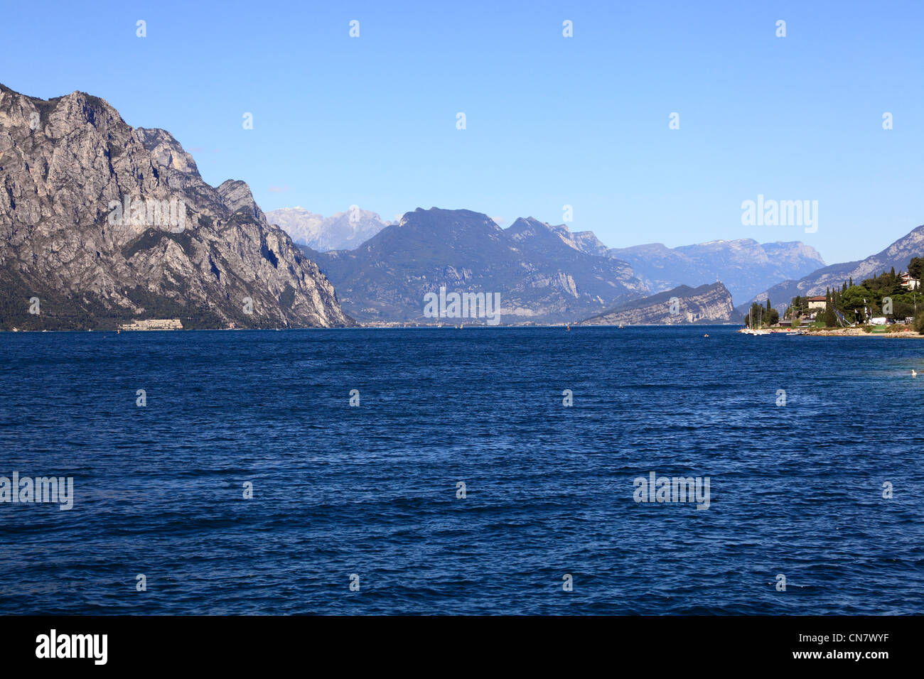 Garda lake scenery hi-res stock photography and images - Alamy