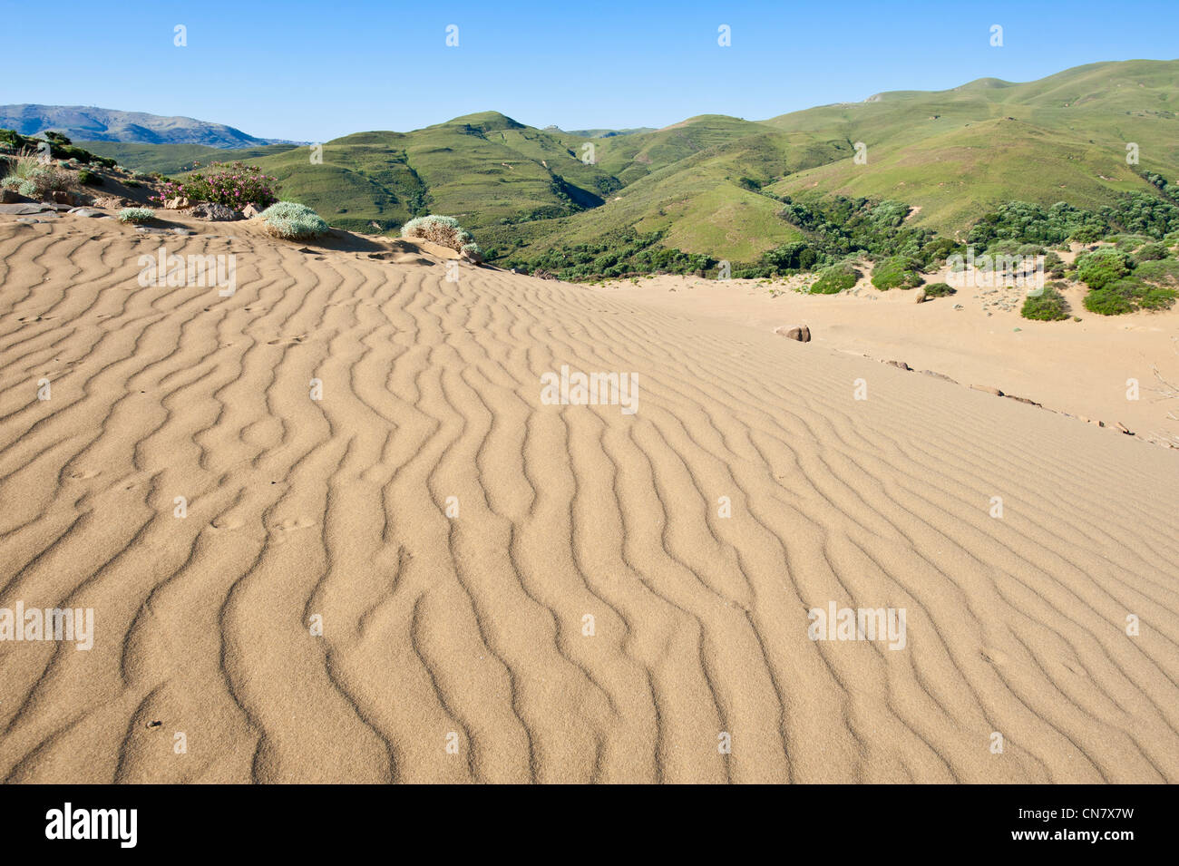 Greece sand hi-res stock photography and images - Alamy