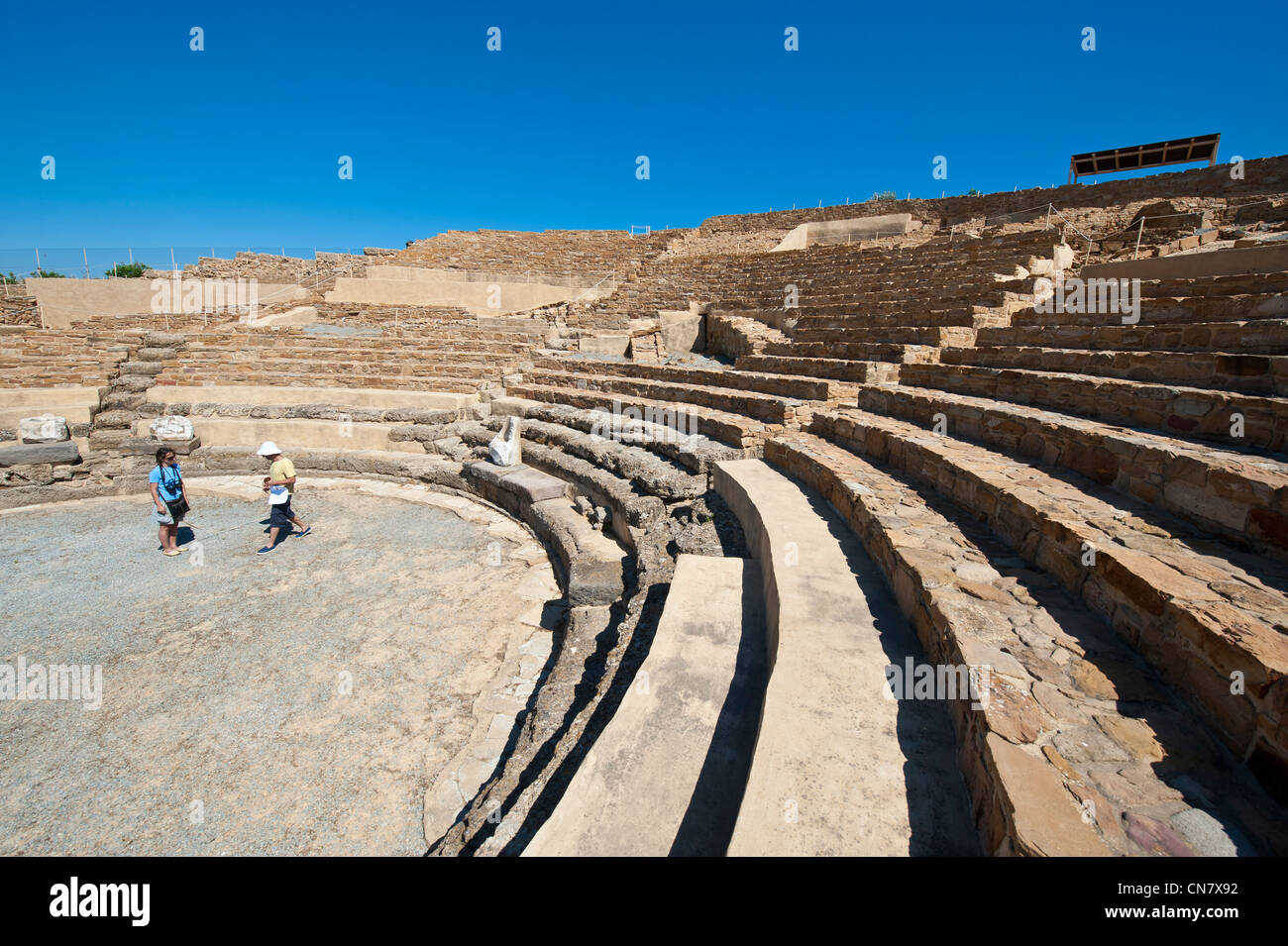 Ancient greek amphitheatre greece hi-res stock photography and images ...