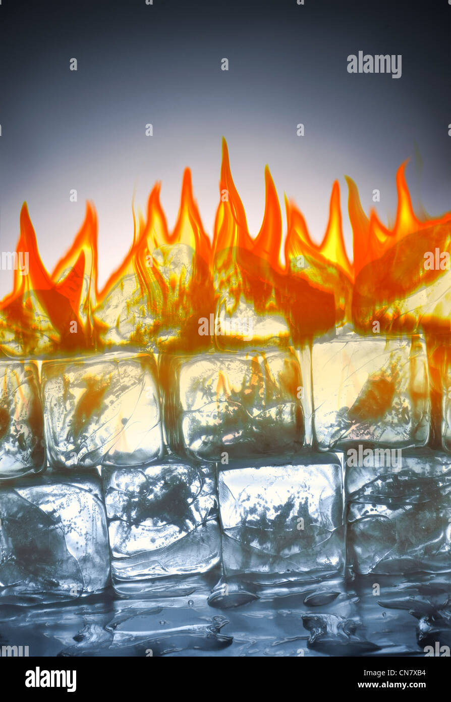 Fire and ice hi-res stock photography and images - Alamy