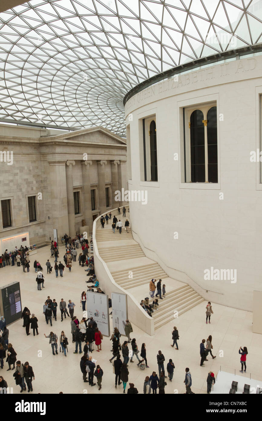 British Museum interior, London, England, UK Stock Photo - Alamy