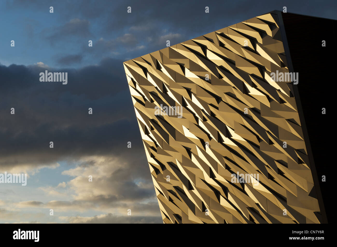 Titanic Signature Building Stock Photo - Alamy