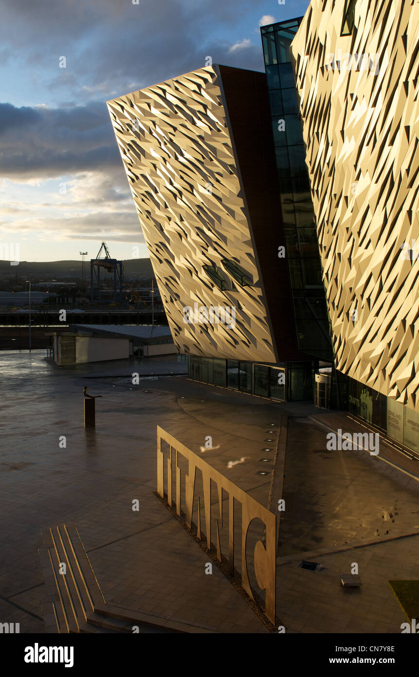 Titanic Signature Building Stock Photo - Alamy