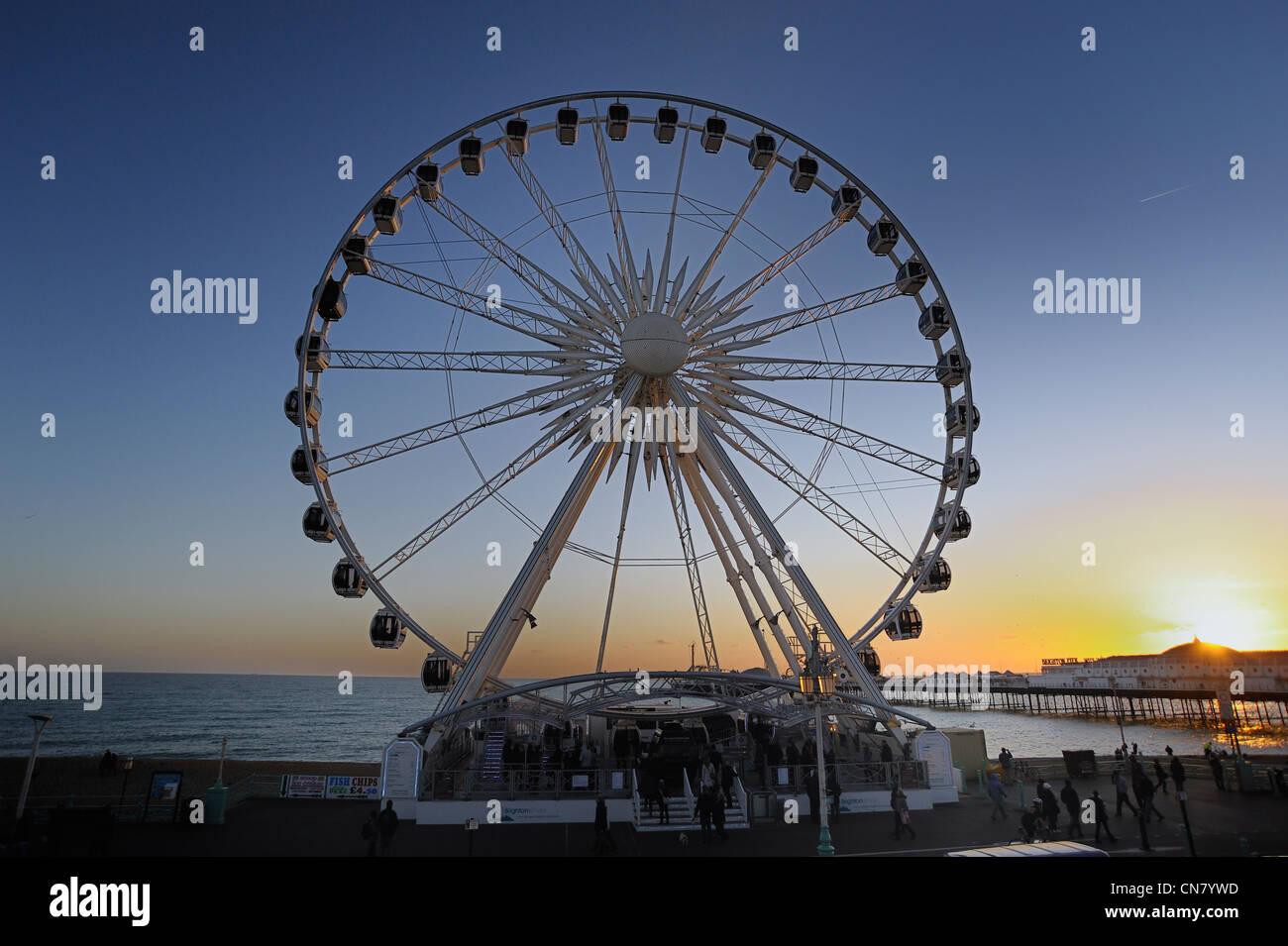 The Brighton Wheel Stock Photo - Alamy