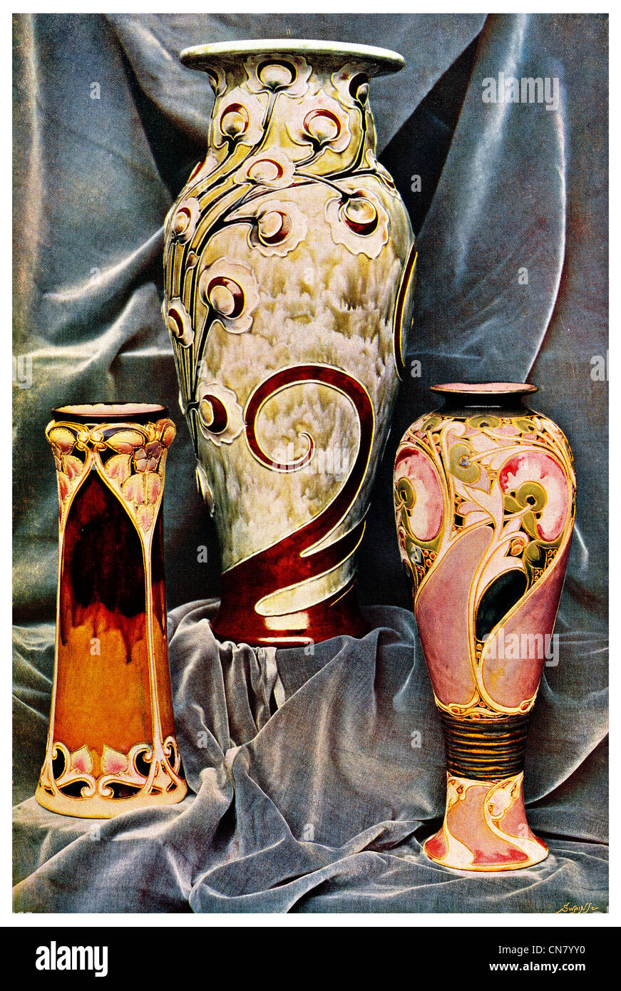 Doulton Ware Pottery Stock Photo - Alamy