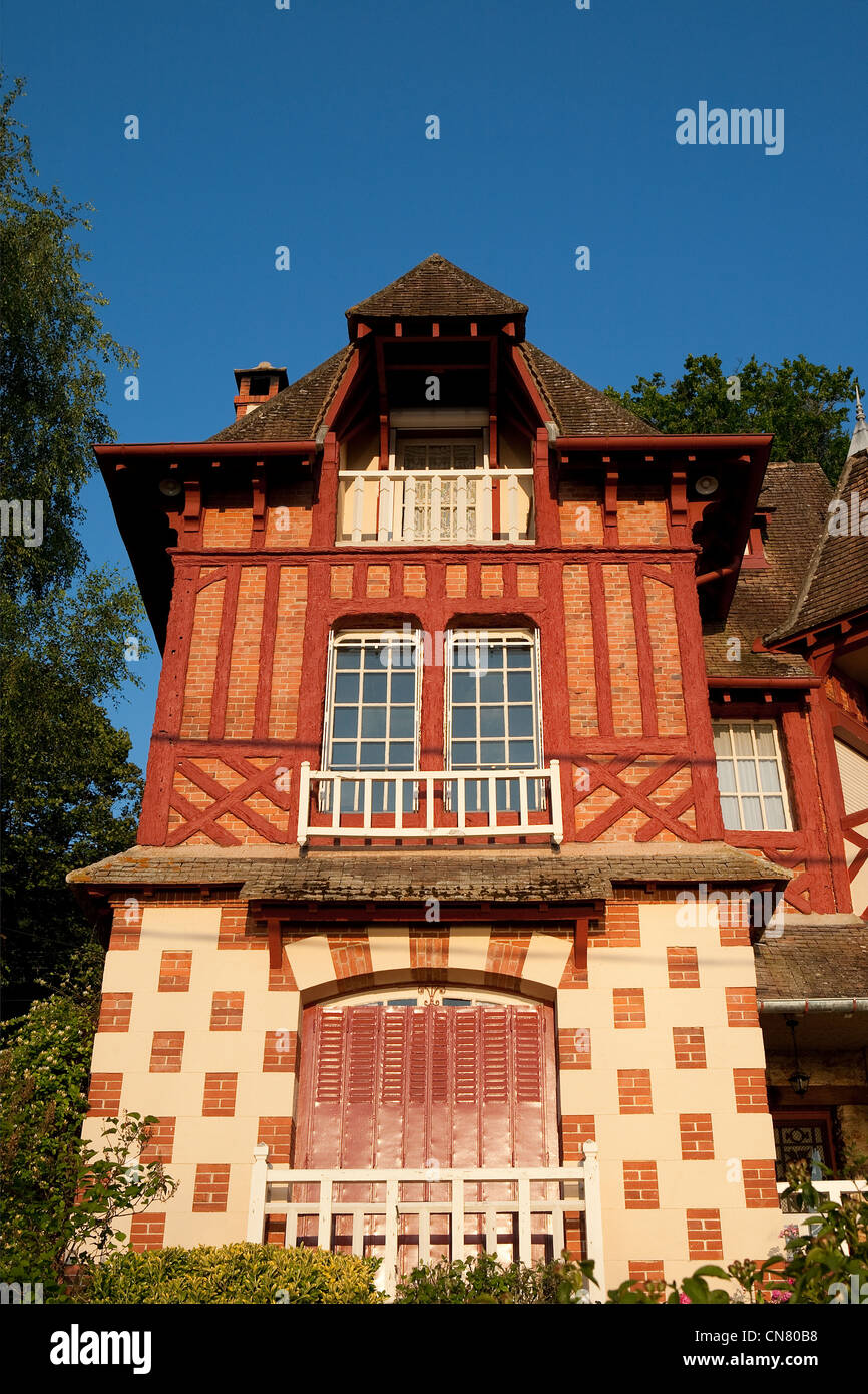 France, Seine et Marne (77), La Rochette, Nineteen hundreds Style ...