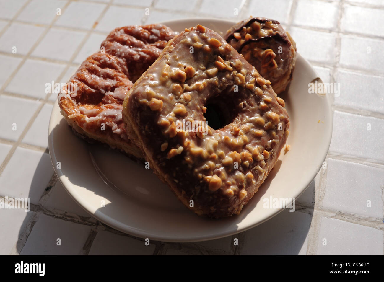 Food dessert breakfast square donuts doughnuts from The Donut Plant ...