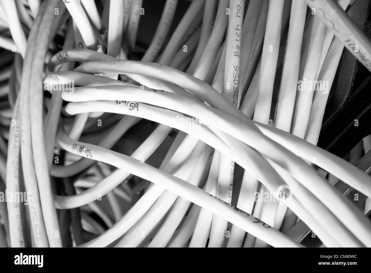 Close up internet router Black and White Stock Photos & Images - Alamy