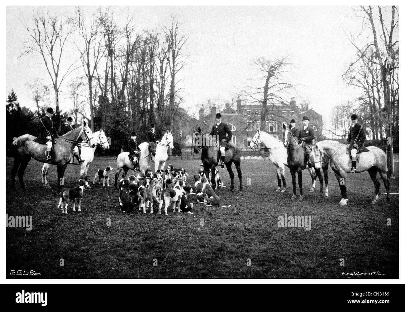 Black And White Photos Of Fox Hunt