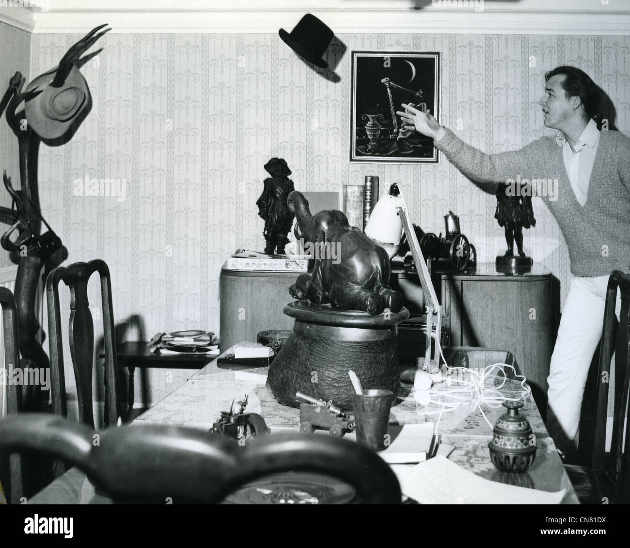 P.J.PROBY US pop singer at his Wembley,north London, home in February ...