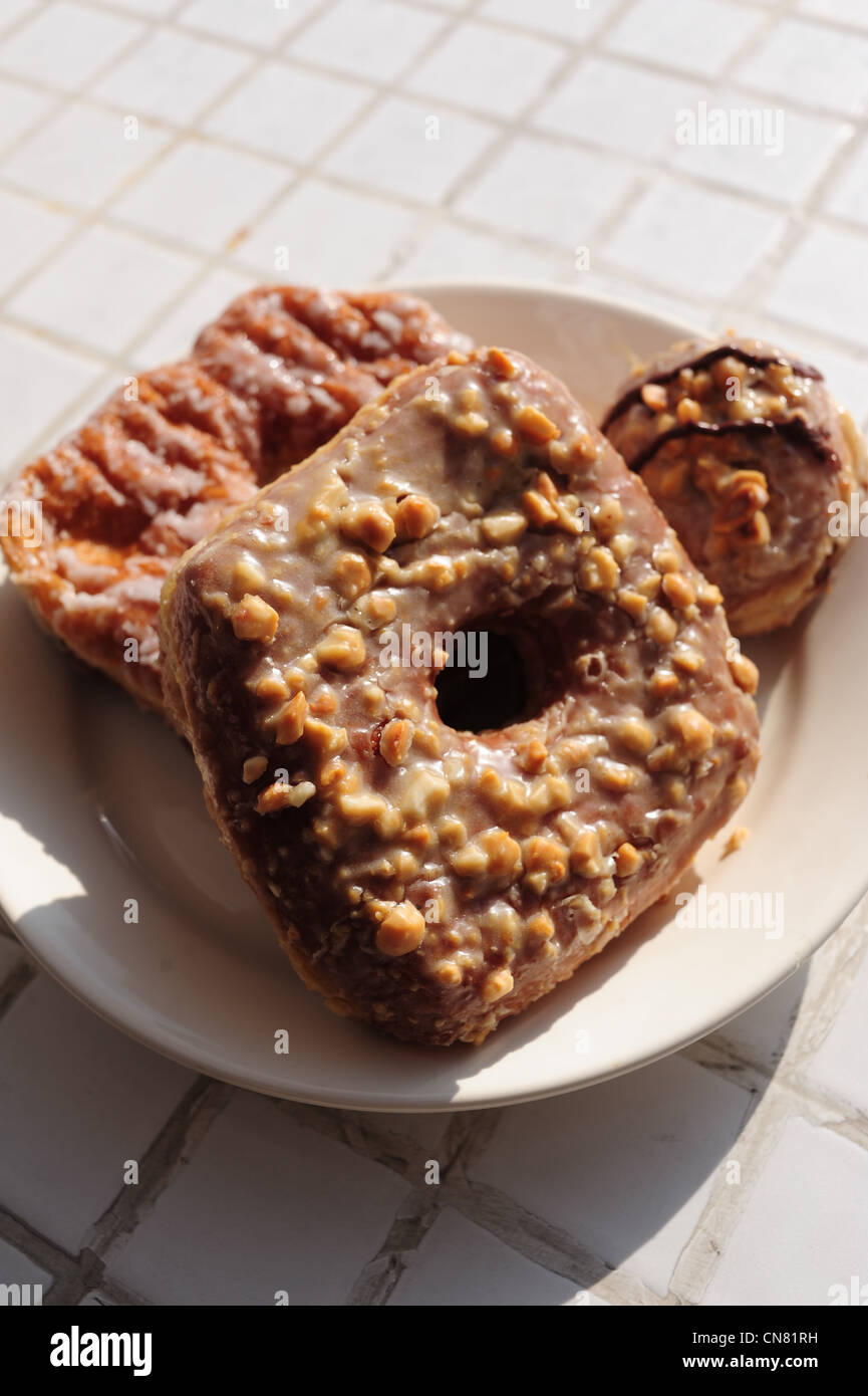 Food dessert breakfast square donuts doughnuts from The Donut Plant ...