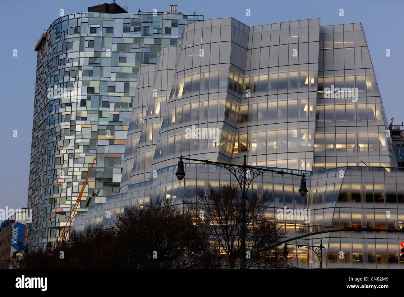 United States, New York City, Manhattan, Chelsea, IAC building ...