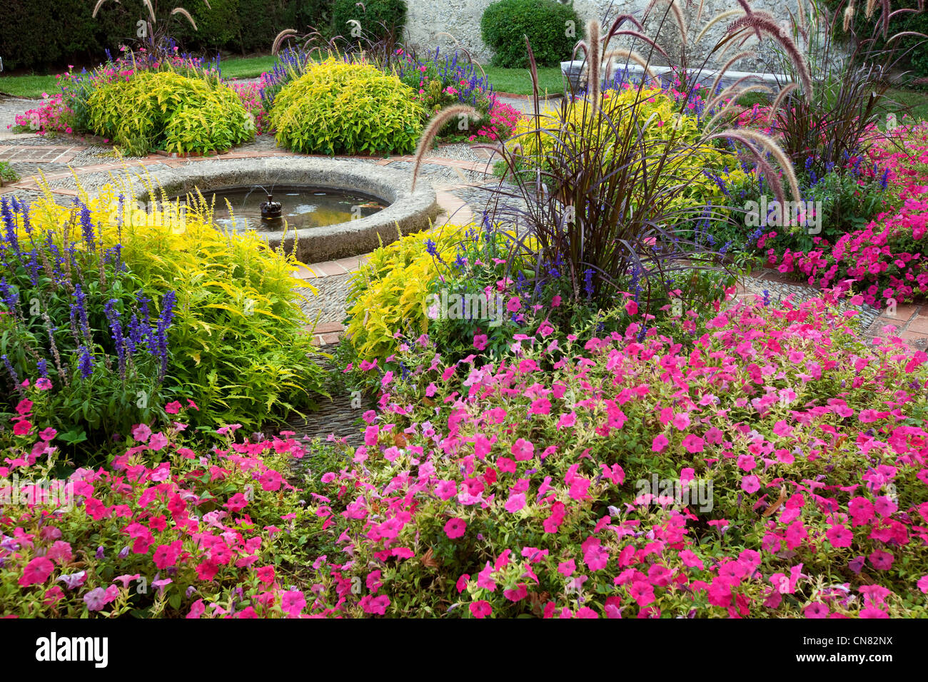 France, Alpes Maritimes, Nice, district of Cimiez Hill, park of Cimiez ...