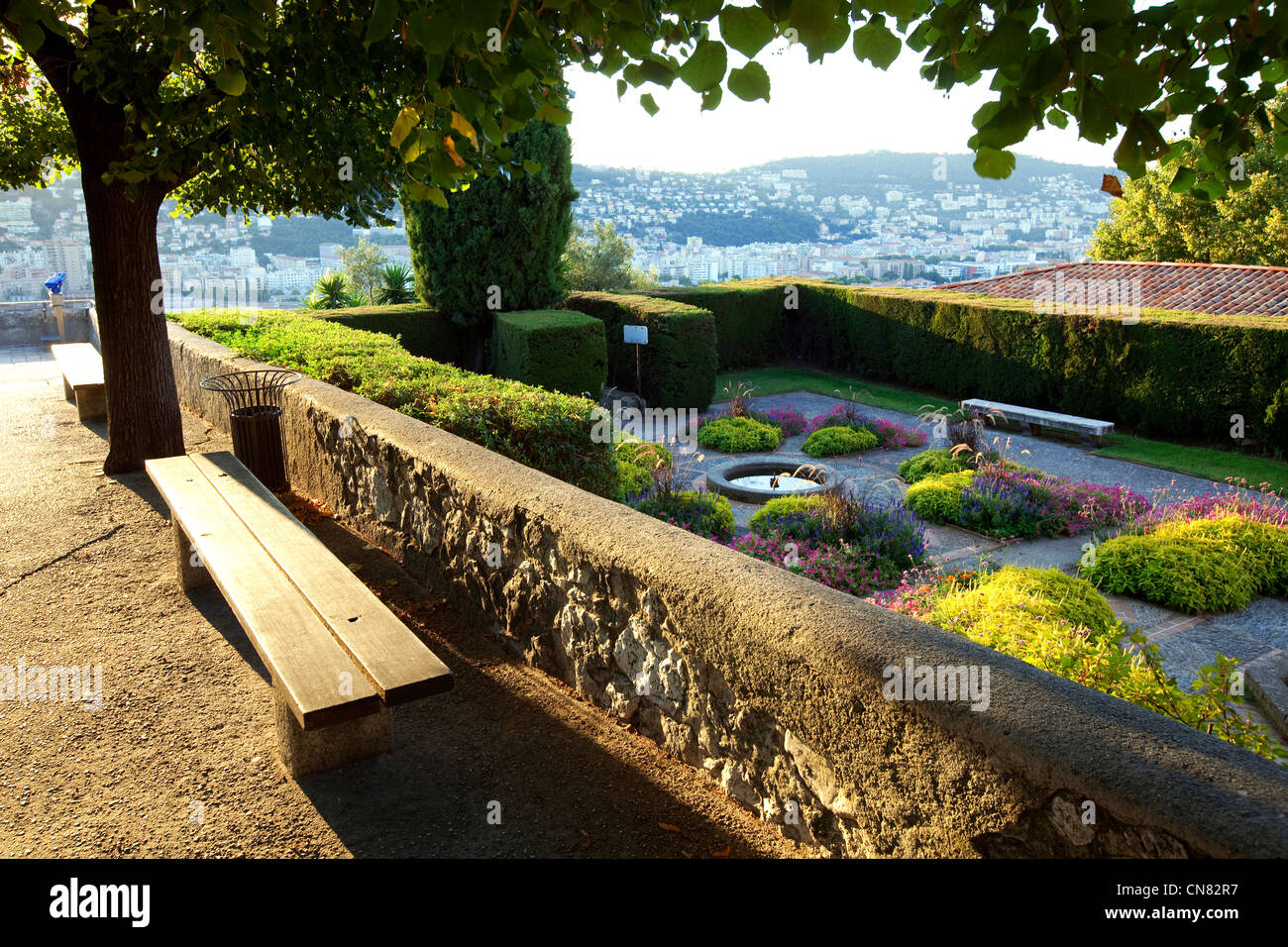 France, Alpes Maritimes, Nice, district of Cimiez Hill, park of Cimiez ...