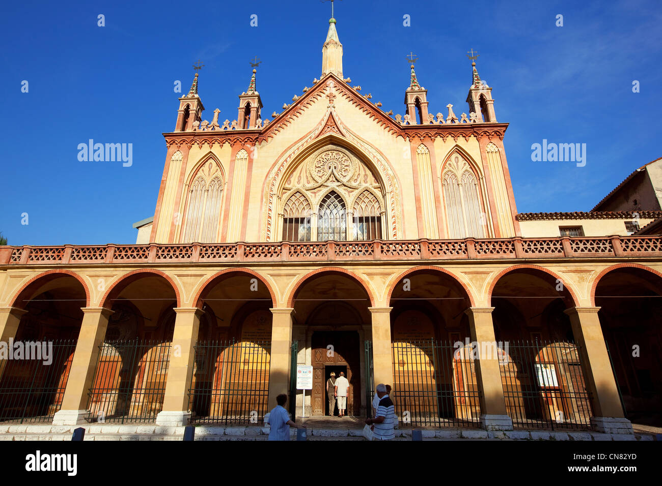 Notre dame de cimiez monastery hi-res stock photography and images - Alamy