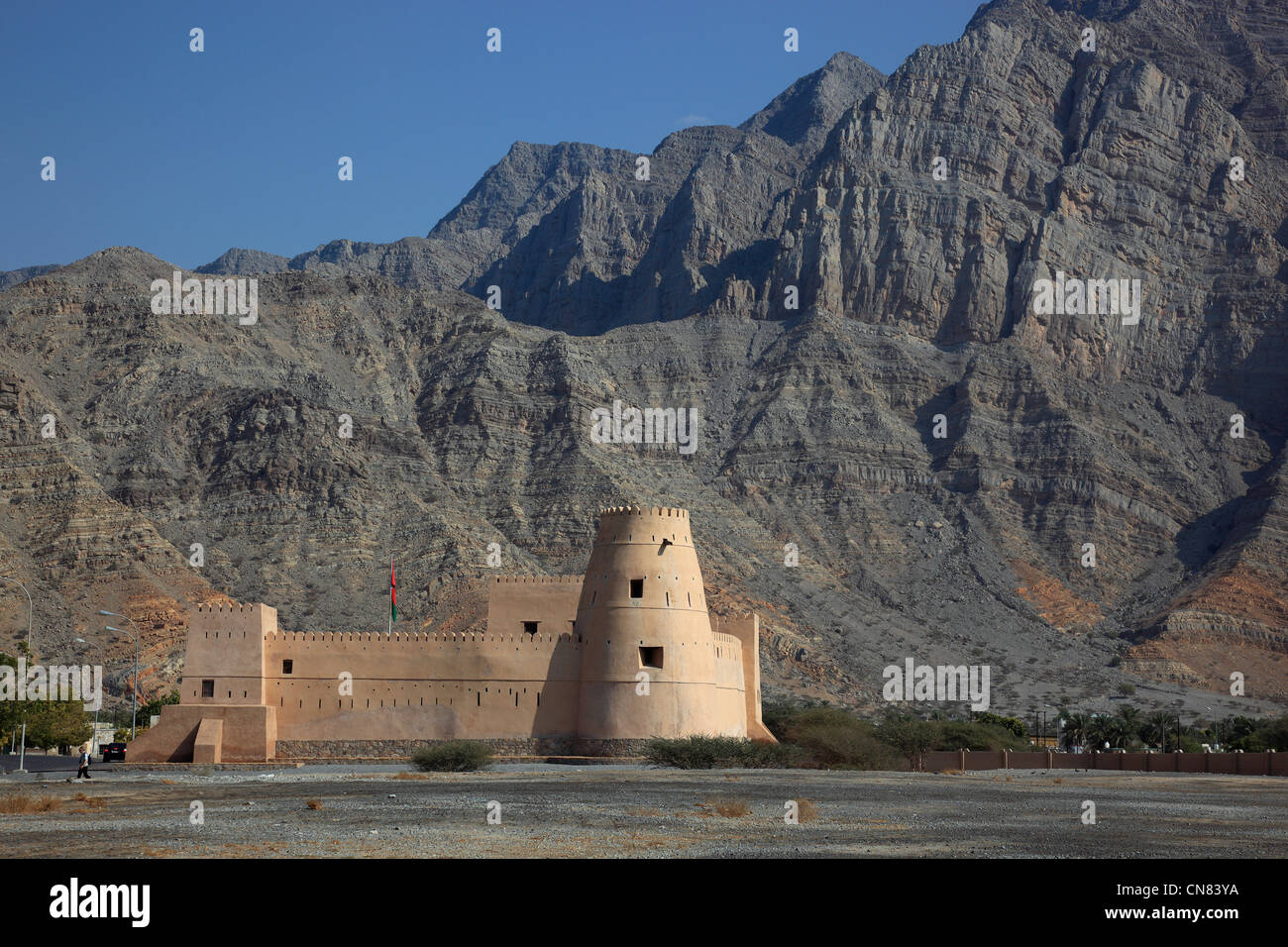 Al Qala Fort, Bukha, Bucha, in der omanischen Enklave Musandam, Oman ...