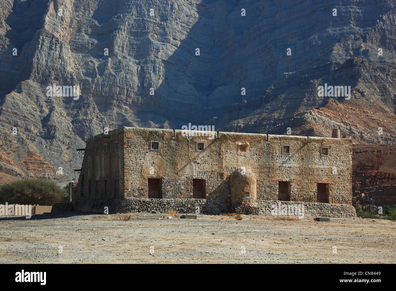 das alte Fort, Bukha, Bucha, in der omanischen Enklave Musandam, Oman ...