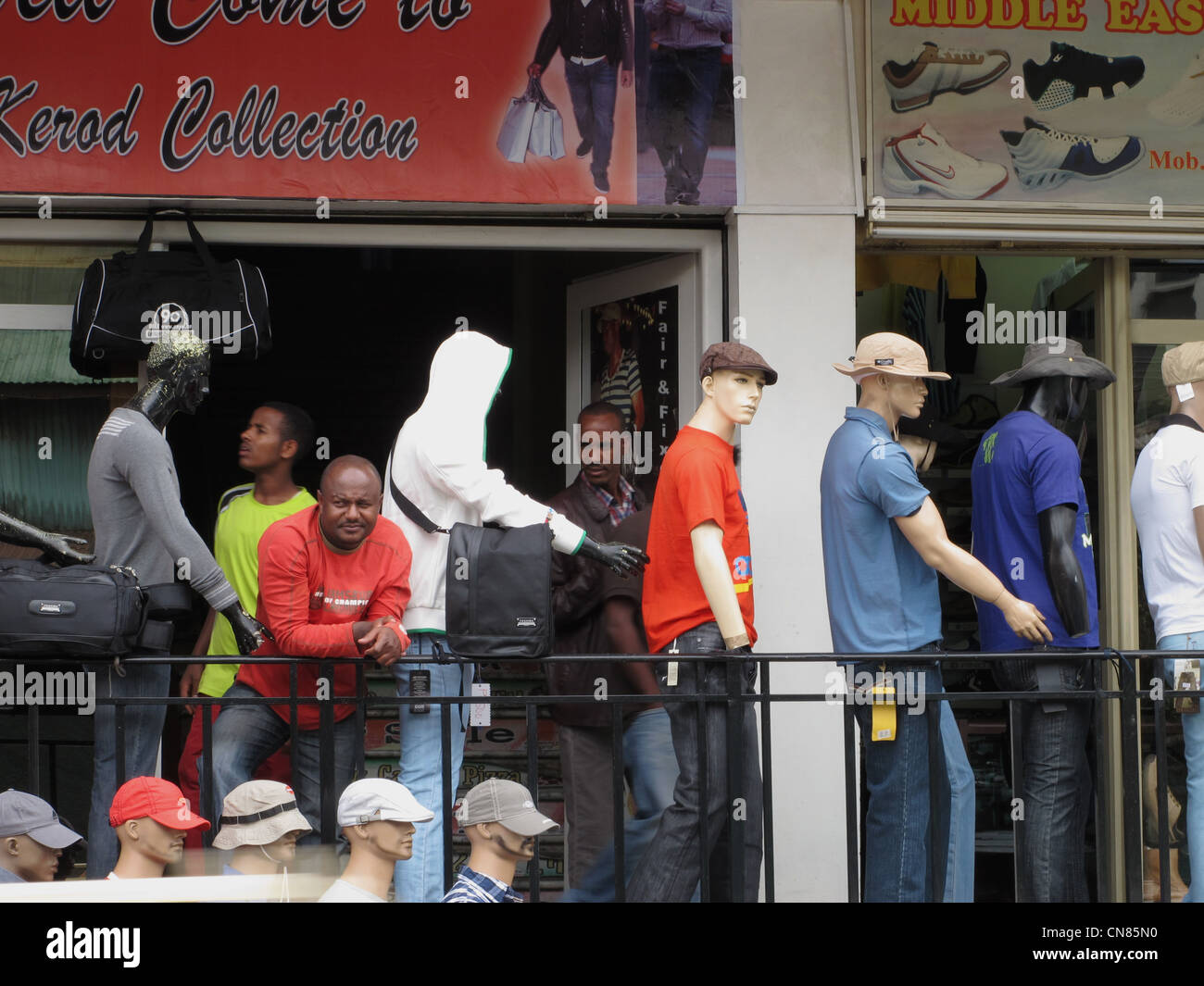 Clothes shop in addis ababa hi-res stock photography and images - Alamy