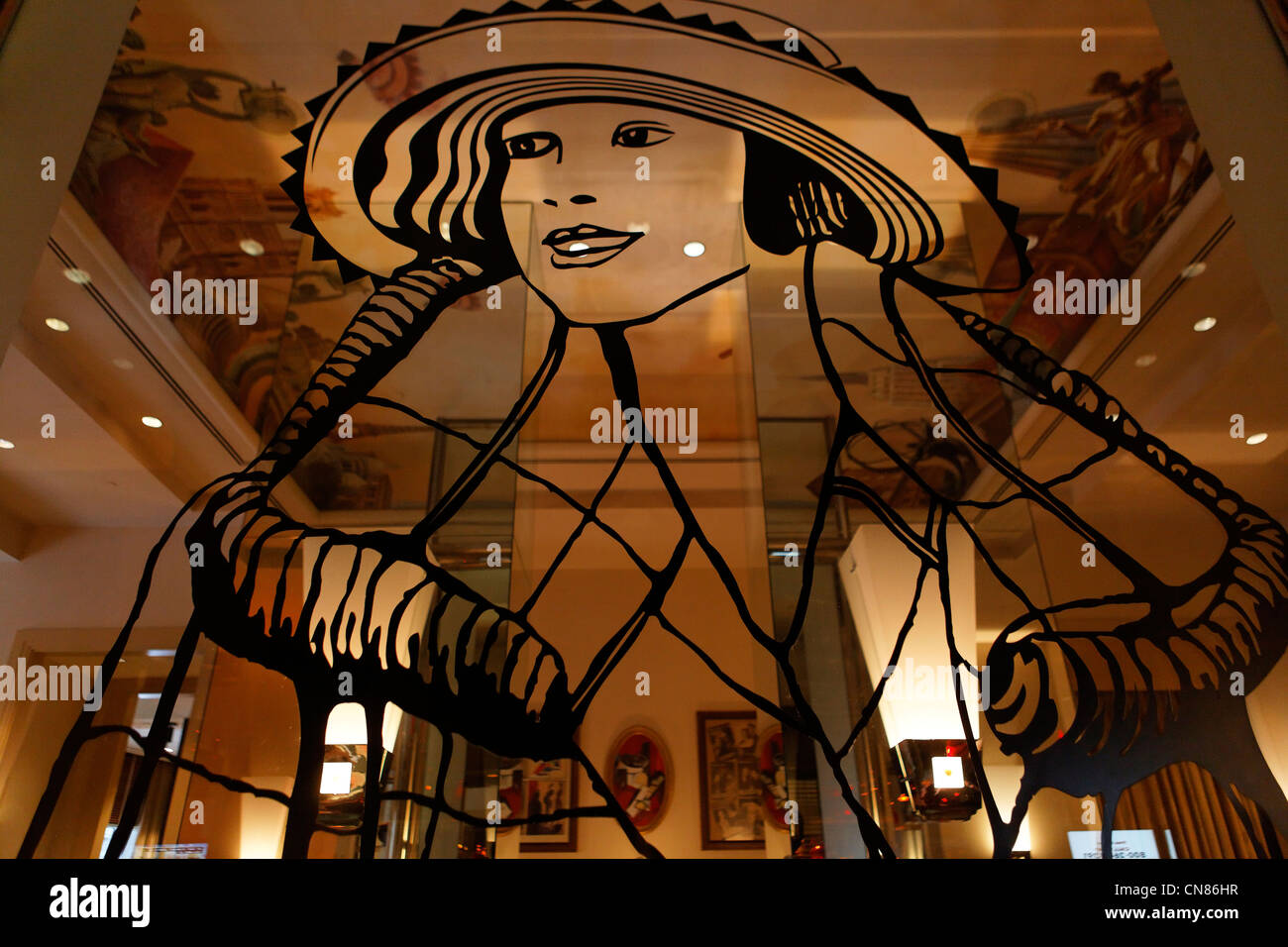 United States, New York City, Manhattan, Midtown, Sofitel hotel, the ...