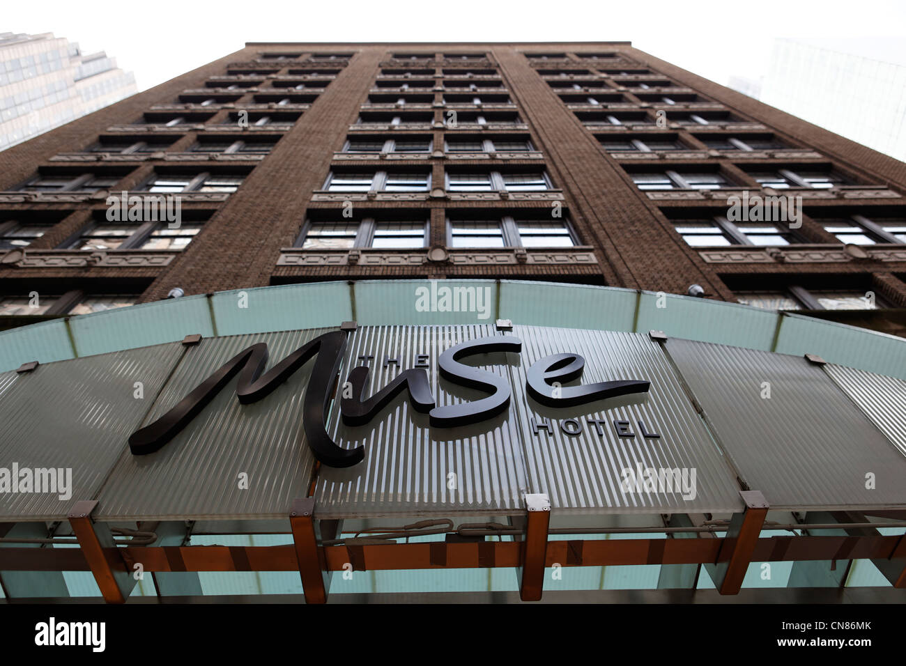 United States, New York City, Manhattan, Midtown, The Muse hotel ...