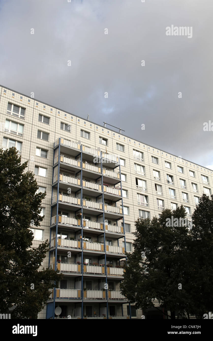 Architecture in the east of Berlin, Germany Stock Photo - Alamy
