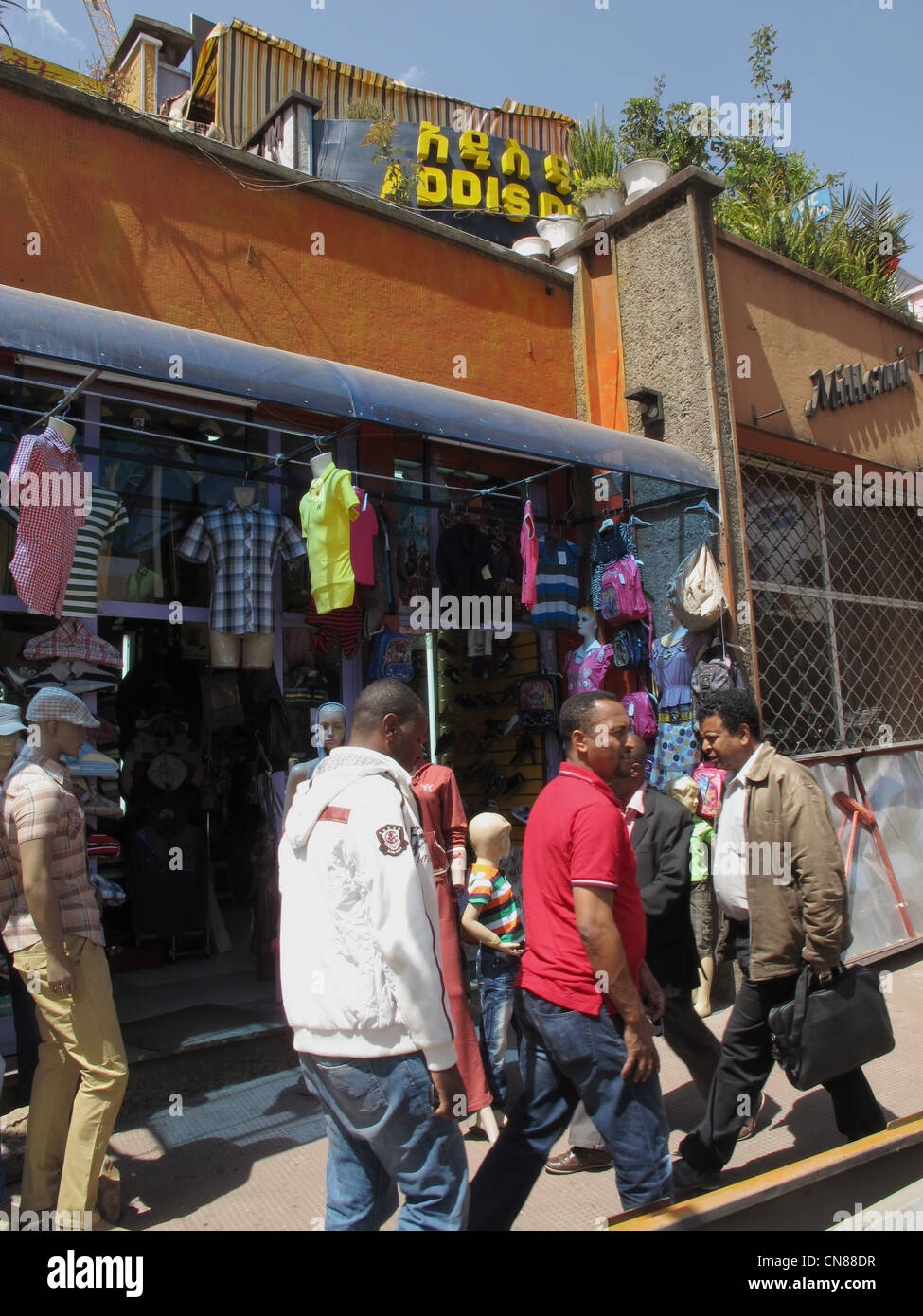 Clothes Shop In Addis Ababa High Resolution Stock Photography and ...