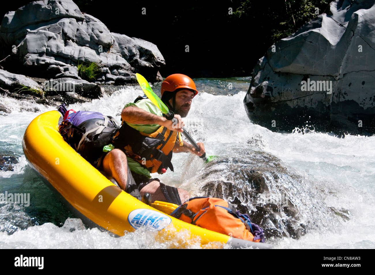 Inflatable kayak hi-res stock photography and images - Alamy