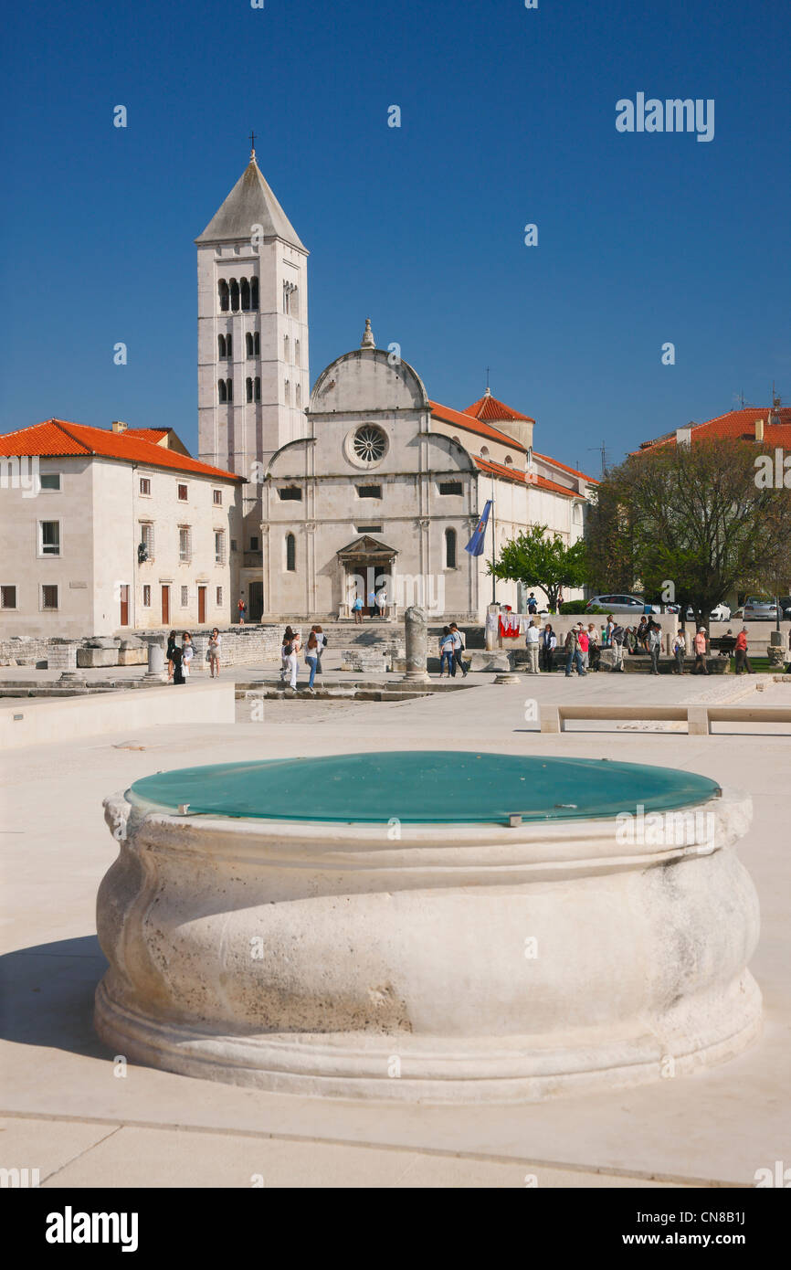 Zadar Church - St. Mary's Church Stock Photo - Alamy