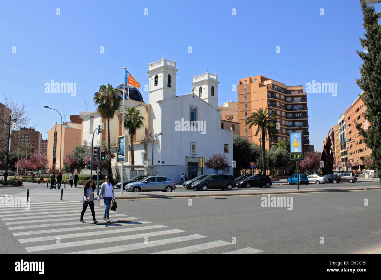 Valencia street scene hi-res stock photography and images - Alamy