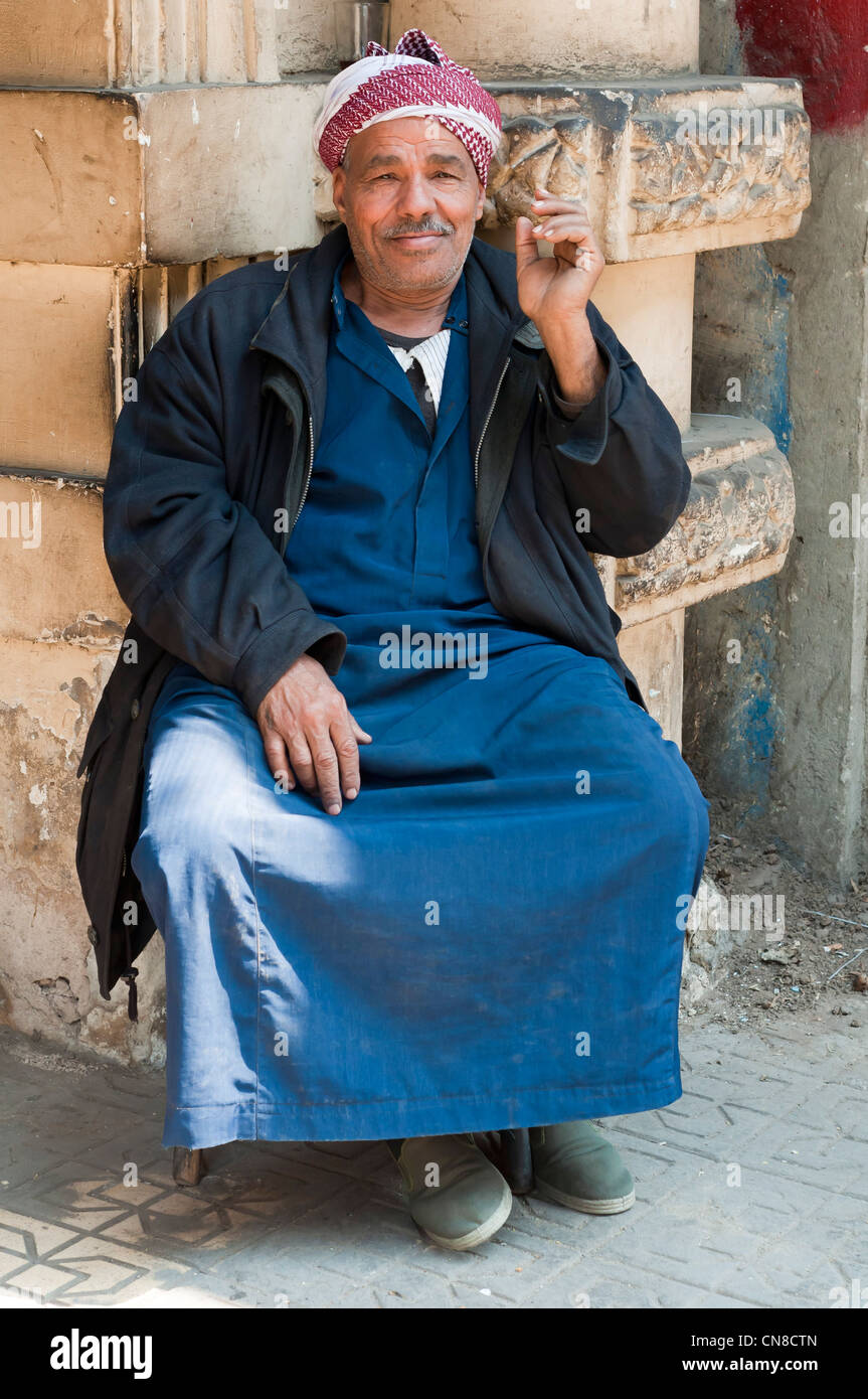 Egyptian Man downtown Cairo Egypt Stock Photo - Alamy