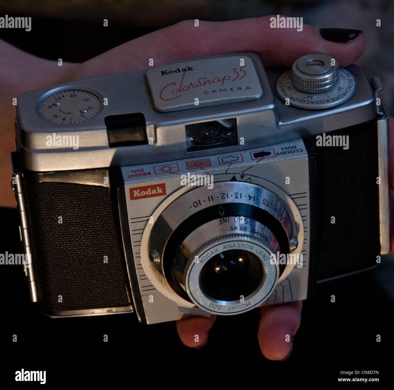 Kodak Colorsnap 35 Vintage Camera Stock Photo - Alamy