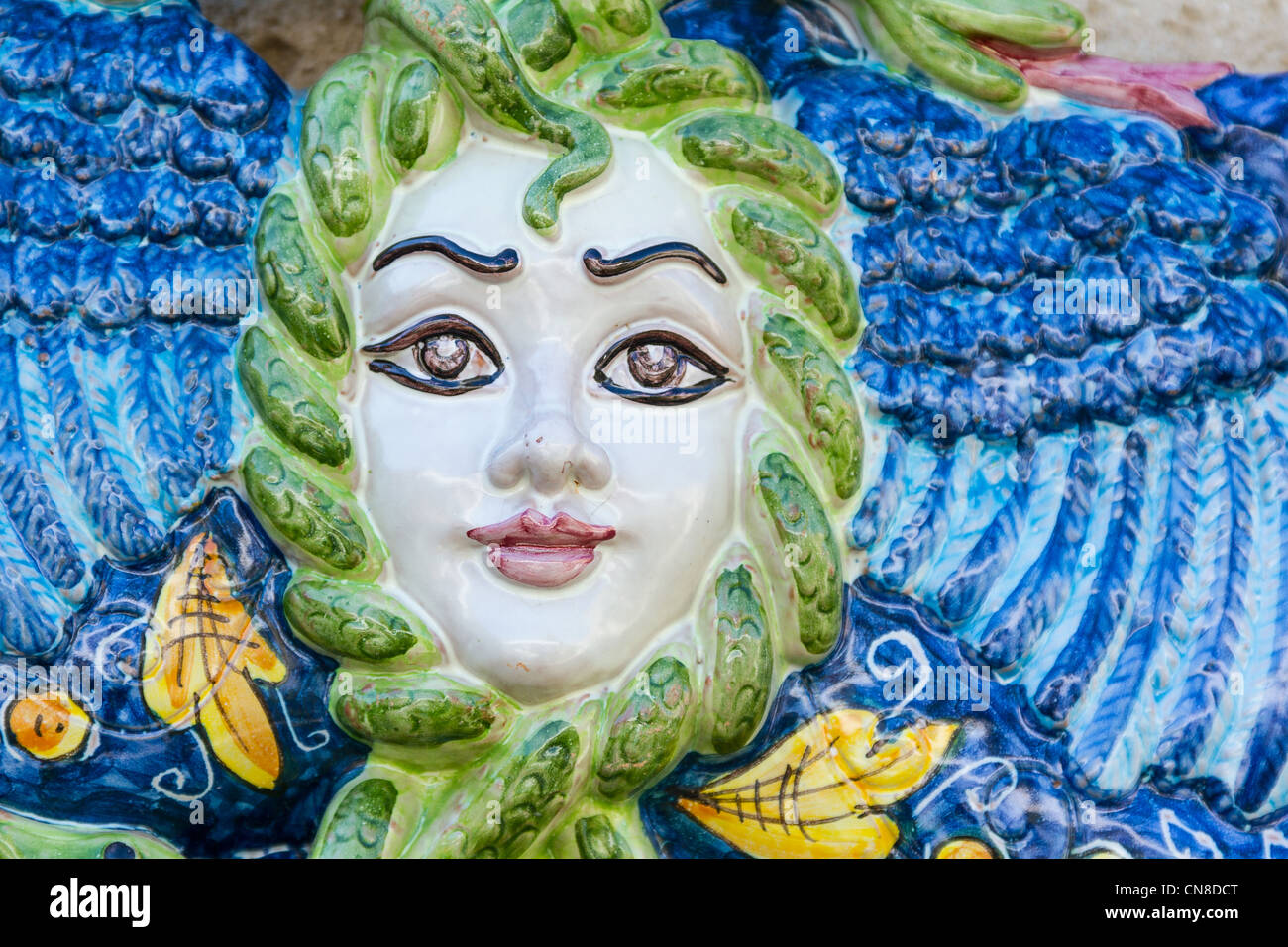 Trinacria, the symbol of sicily hi-res stock photography and images - Alamy