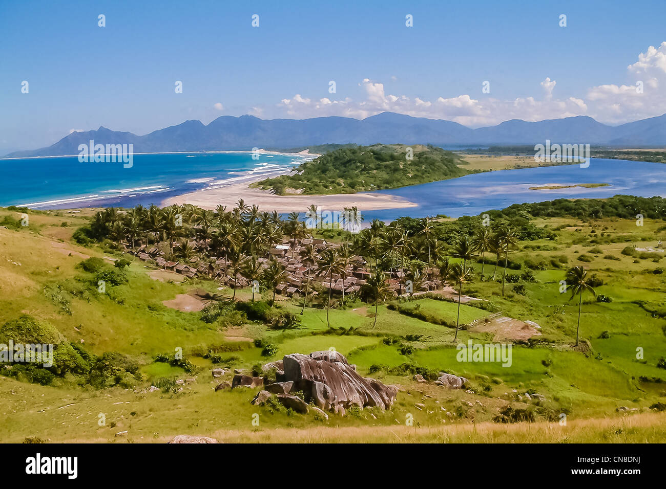 Evatra near Fort Dauphin (Tolagnaro), southern Madagascar Stock Photo ...