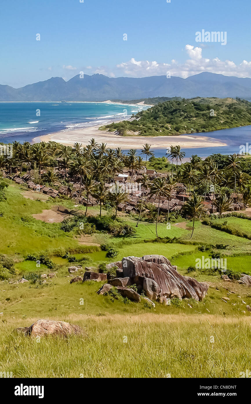 Evatra near Fort Dauphin (Tolagnaro), southern Madagascar Stock Photo ...