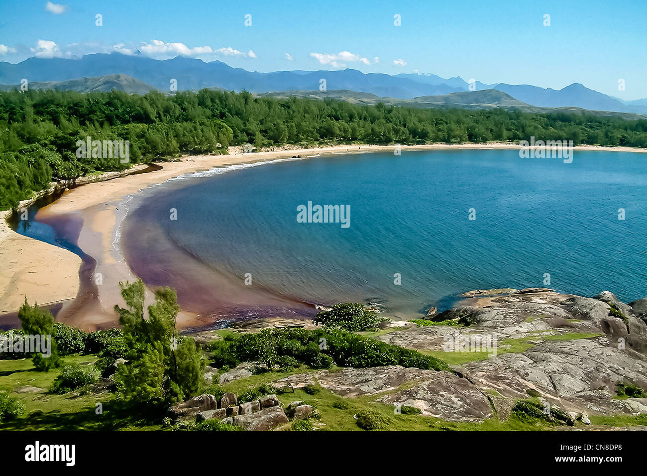 Creeks of Lokaro near Fort Dauphin (Tolagnaro), southern Madagascar ...