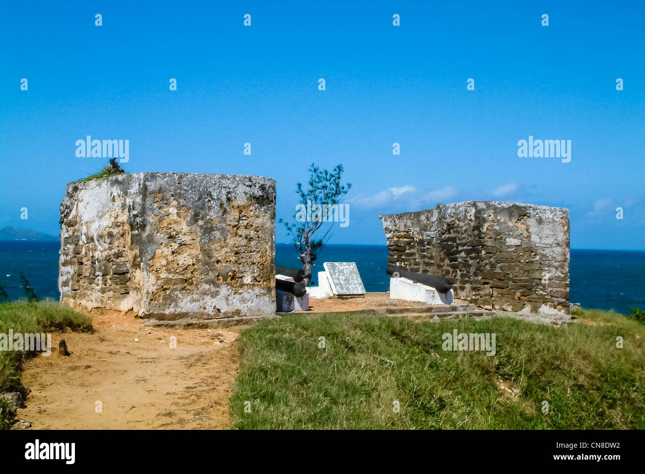The Fort Flacourt of Fort Dauphin (Tolagnaro), southern Madagascar ...