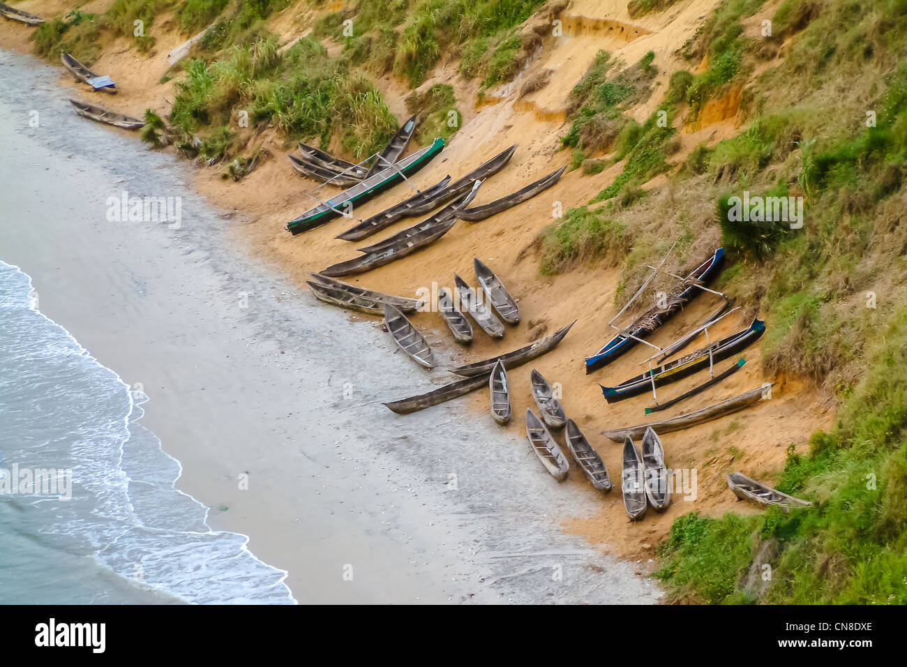 The beach of Fort Dauphin (Tolagnaro), southern Madagascar Stock Photo ...